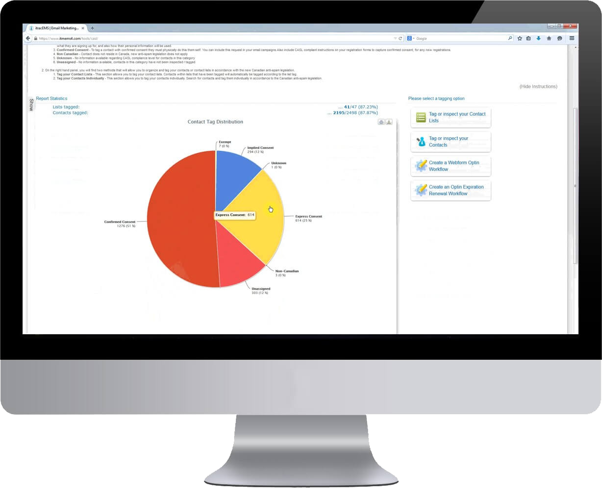 CASL: Compliance Management & Email Software | itrac